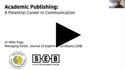 Careers in Academic Publishing | The Society for Experimental Biology (SEB)