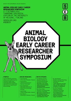 The programme book for the Animal Biology Early Career Researcher ...
